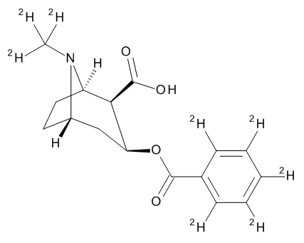 Benzoylecgonine-D8 0.1 mg/ml in Methanol