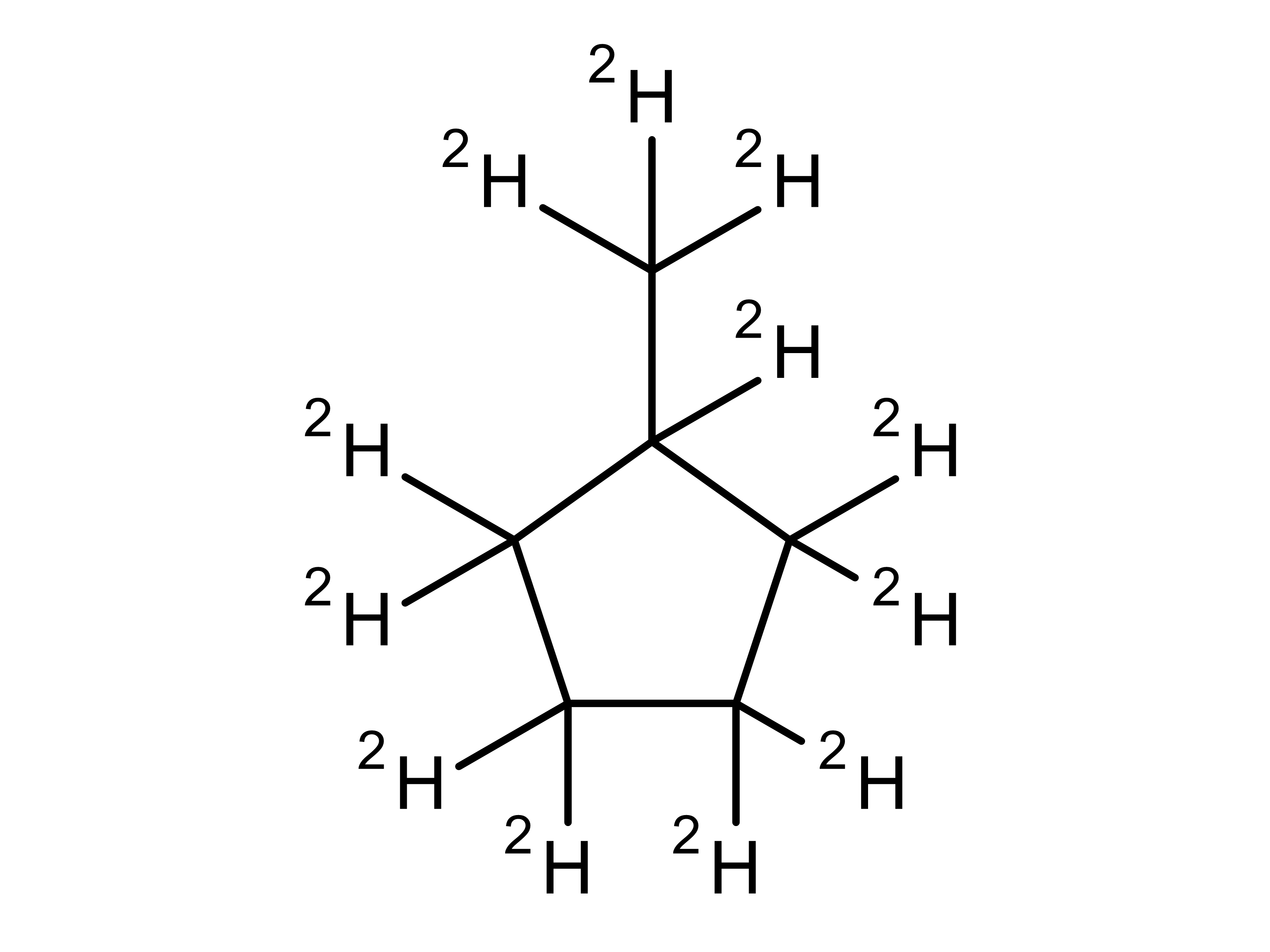 Methylcyclopentane Structural Formula
