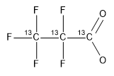 Perfluoropropionic acid 13C3 50 µg/mL in Methanol:Water