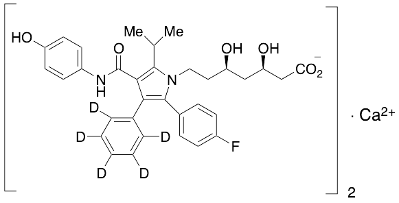 4-Hydroxy Atorvastatin-d5 Hemicalcium Salt