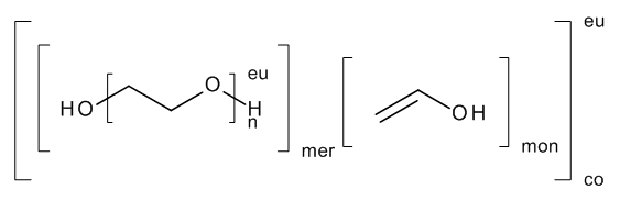 Macrogol polyvinyl alcohol grafted copolymer CRS